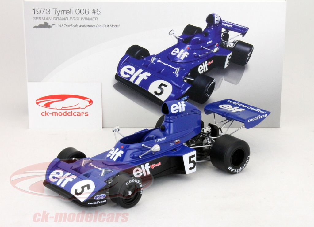 True Scale 1:18 J. Stewart Tyrrell 006 #5 Campeón del Mundo de Fórmula ...