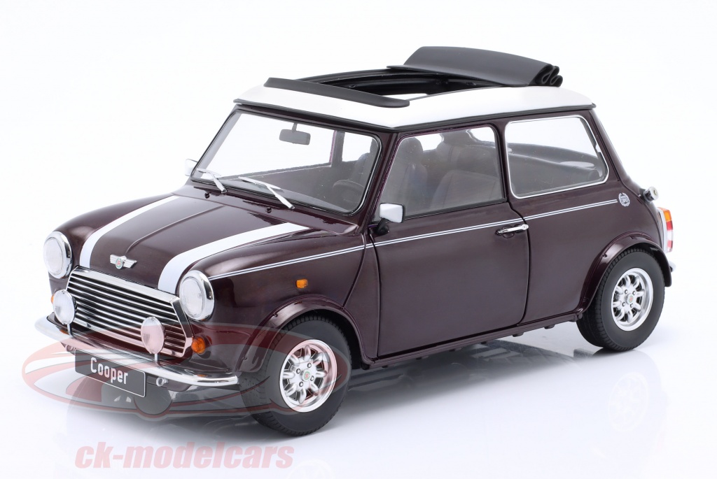KK-Scale 1:12 Mini Cooper LHD avec toit ouvrant violet métallisé ...