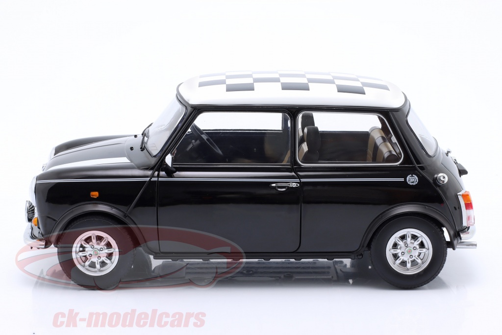 KK-Scale 1:12 Mini Cooper RHD checkered black / white KKDC120055R model ...