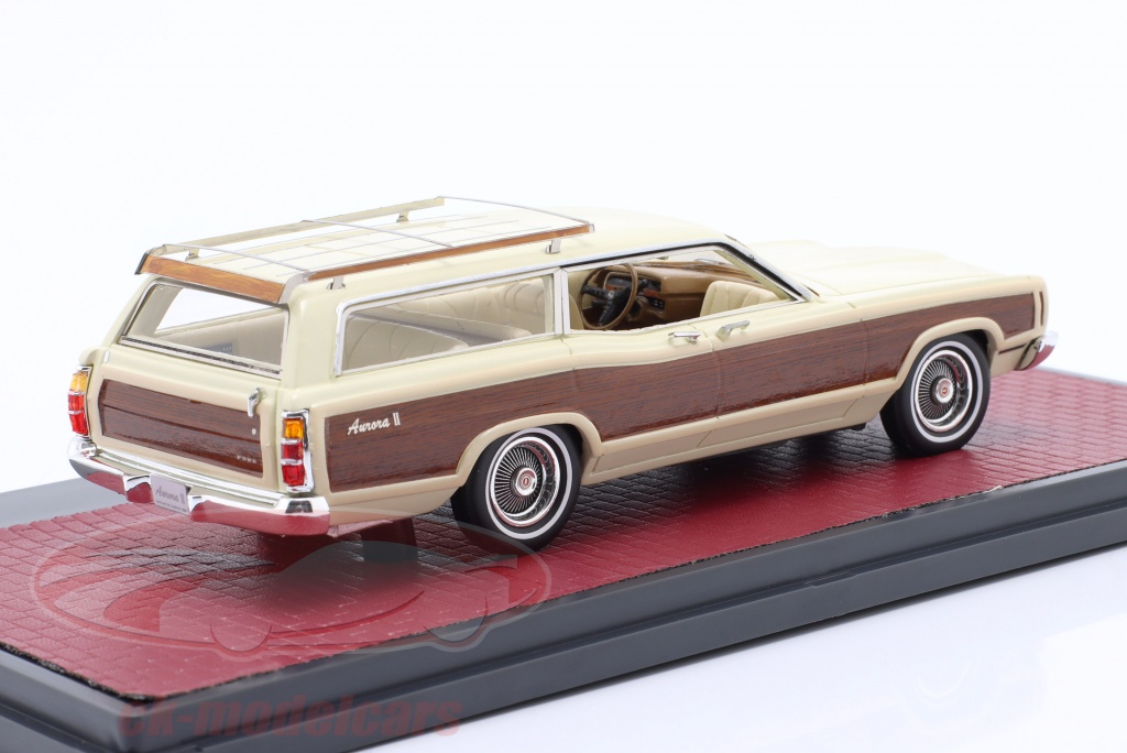 Matrix 1:43 Ford Aurora Country Squire Concept Car 1969 crème blanc ...