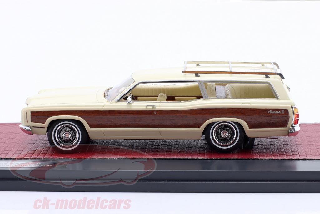 Matrix 1:43 Ford Aurora Country Squire Concept Car 1969 crème blanc ...