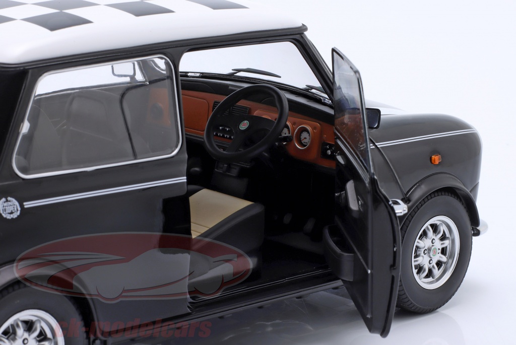 KK-Scale 1:12 Mini Cooper RHD checkered black / white KKDC120055R model ...