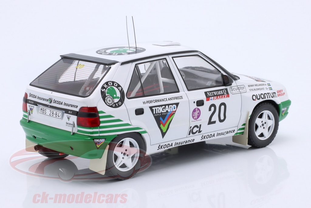 Ixo 1:18 Skoda Felicia Kit Car #20 RAC Rallye 1995 Blomqvist, Melander ...