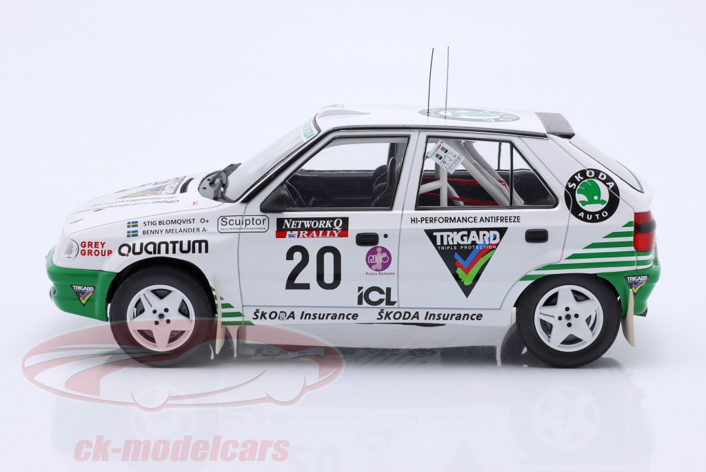 Ixo 1:18 Skoda Felicia Kit Car #20 RAC Rallye 1995 Blomqvist, Melander ...