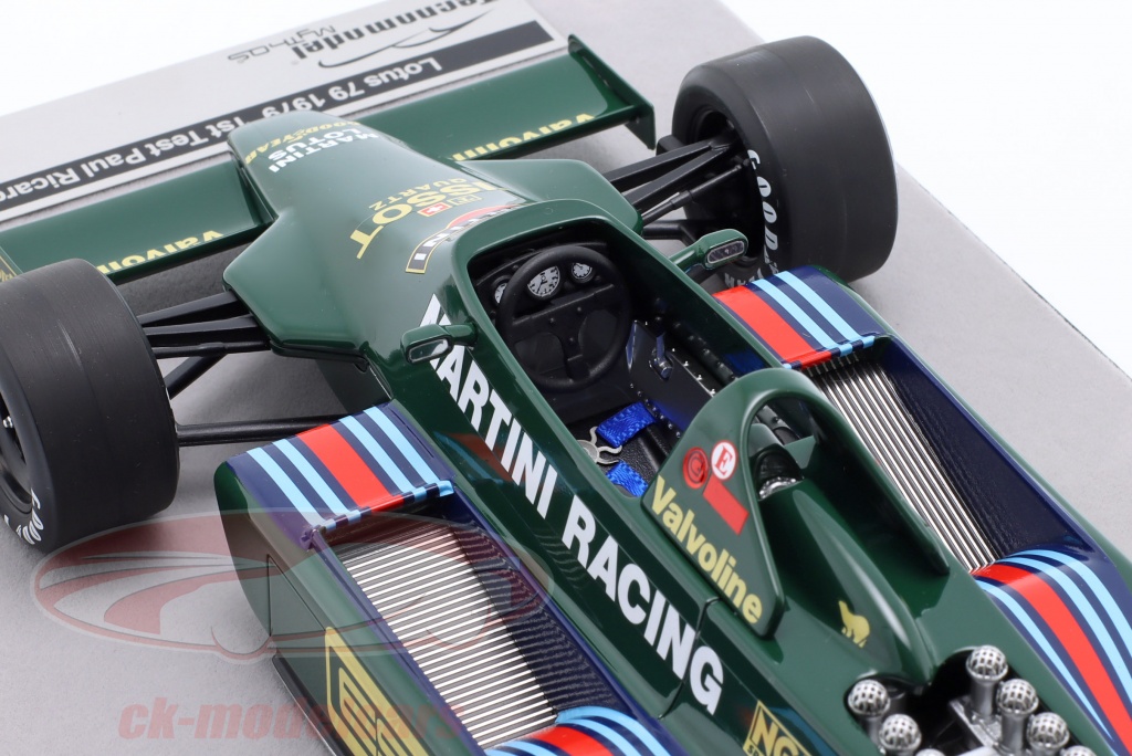 Tecnomodel 1:18 Nigel Mansell Lotus 79 #1 1º Test Paul Ricard Fórmula 1 ...