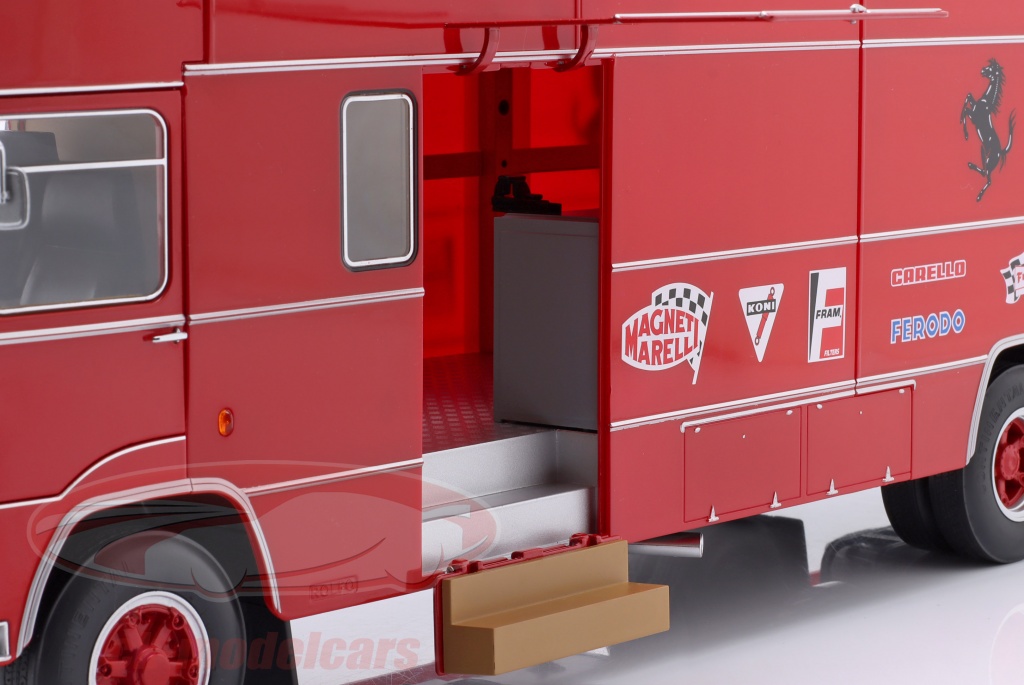 CMR 1:18 OM Fiat 150 Rolfo Scuderia Ferrari 种族 车 运输车 70年代 年 CMR176 模型 ...