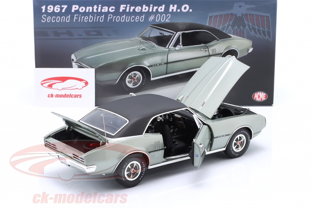 GMP 1:18 Pontiac Firebird H.O. 1967 Second Firebird produced #002 ...
