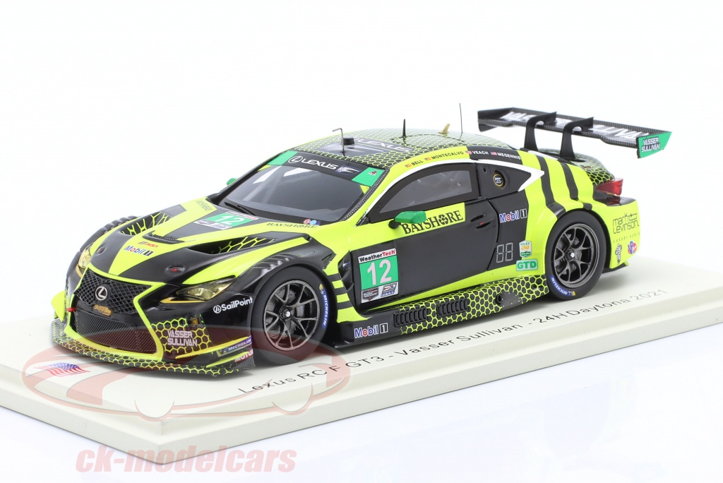 Spark 1:43 Lexus RCF GT3 #12 24h Daytona 2021 Vasser Sullivan Racing ...