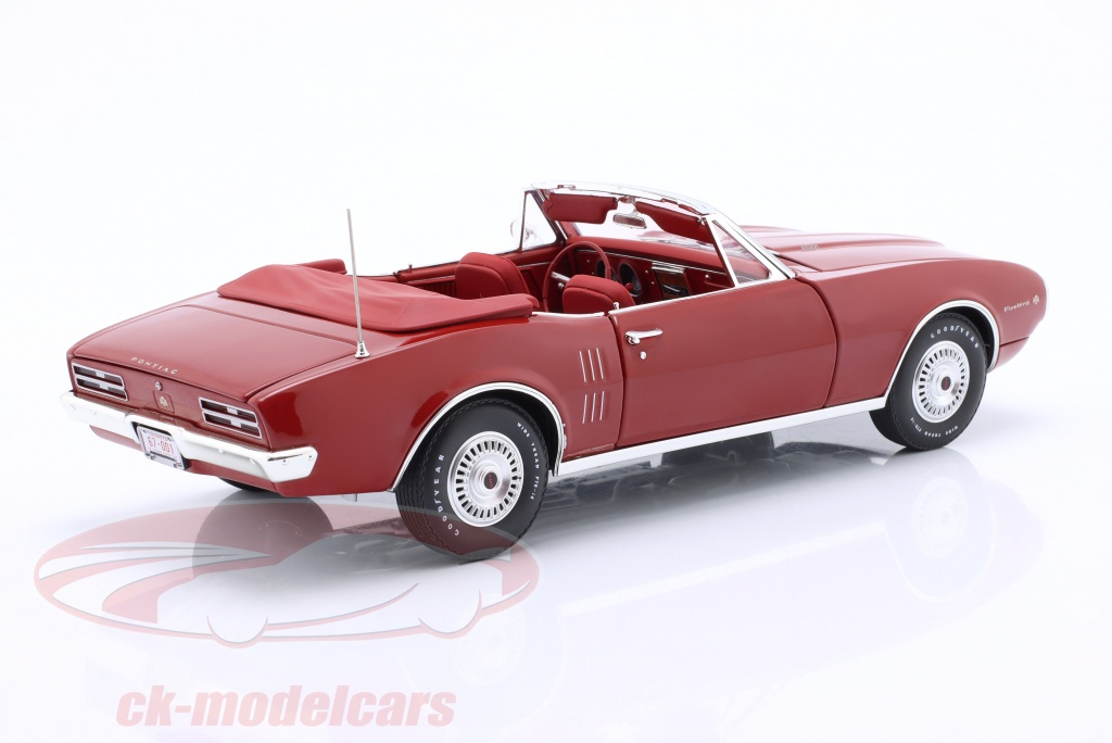 GMP 1:18 Pontiac Firebird 敞篷车 1967 First Firebird produced #001 红色的 ...