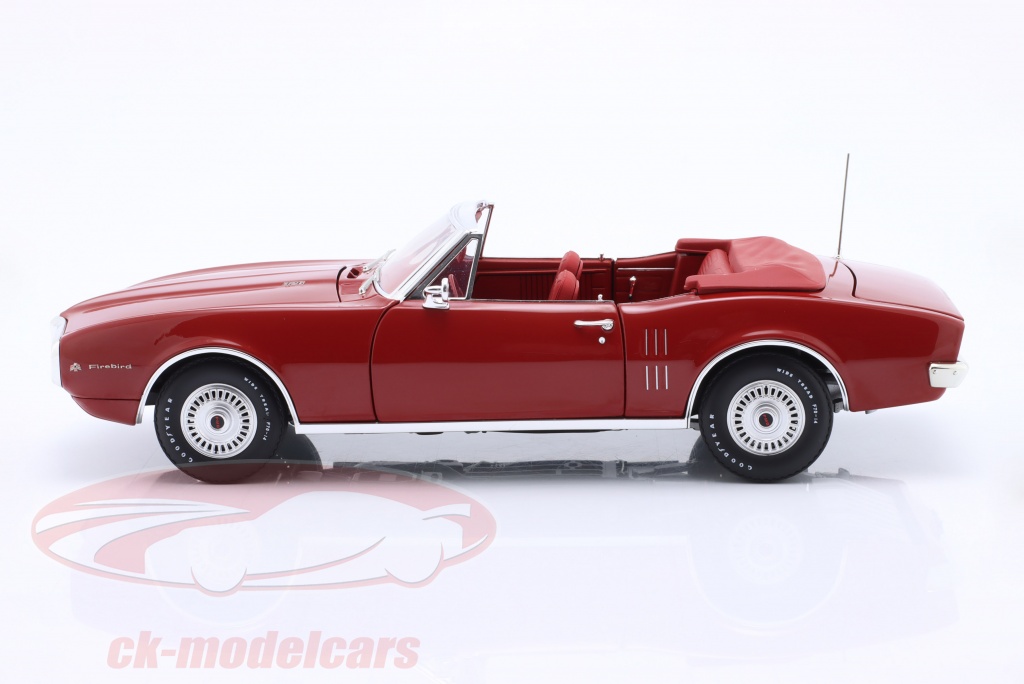 GMP 1:18 Pontiac Firebird 敞篷车 1967 First Firebird produced #001 红色的 ...