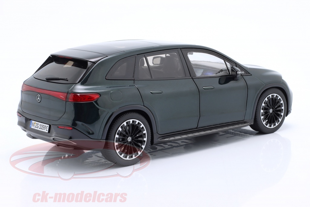 NZG 1:18 Mercedes-Benz EQS SUV (X296) Baujahr 2022 smaragdgrün 1059/30 Modellauto 1059/30 ...
