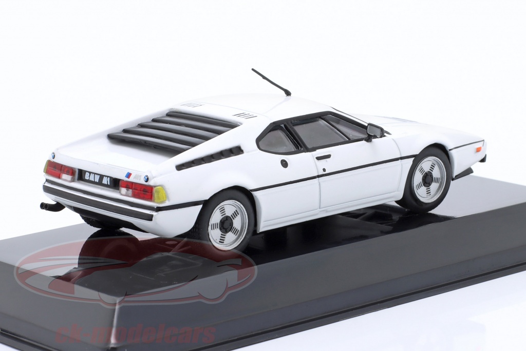 Altaya 1:43 BMW M1 Baujahr 1978 weiß MAG PF73 Modellauto MAG PF73
