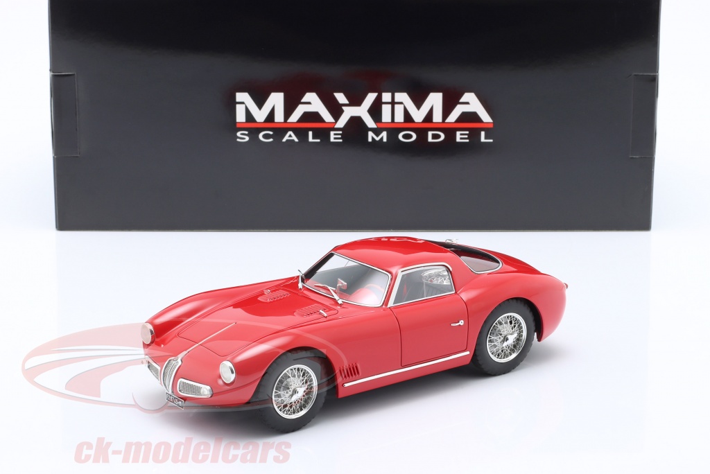 MAXIMA Scale Model 1:18 Alfa Romeo ATL Sport Coupe 2000 1968 alfa 赤 ...
