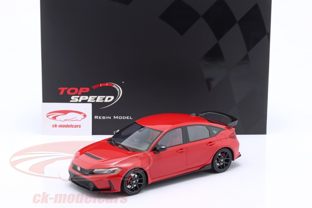 True Scale 1:18 Honda Civic Type R LHD Año de construcción 2023 Rallye ...