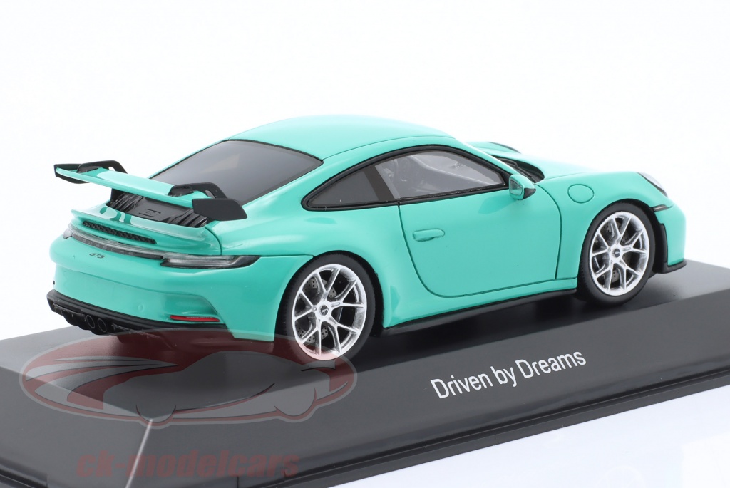 Spark 1:43 Porsche 911 (992) GT3 year 2021 mint green WAP0202780RGT3 ...