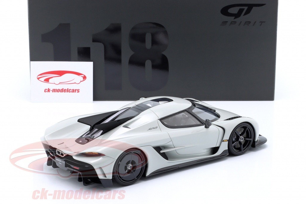 GT-SPIRIT 1:18 Koenigsegg Jesko Absolut Byggeår 2022 kridtgrå GT412 ...