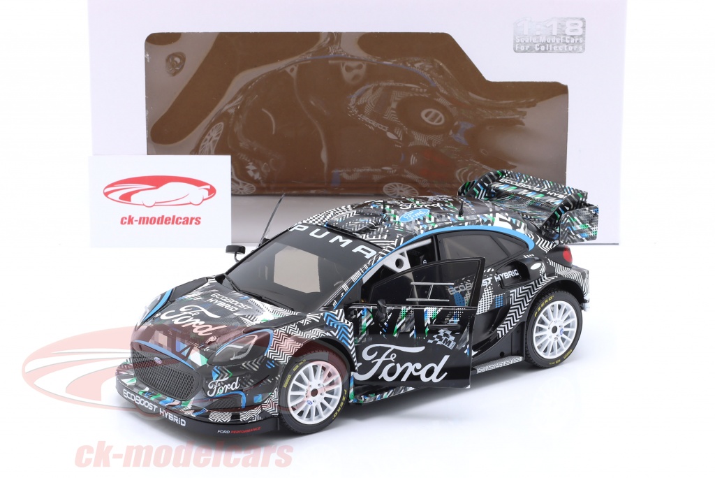 Solido 1:18 Ford Puma Rally1 Goodwood Festival of Speed 2021 schwarz ...