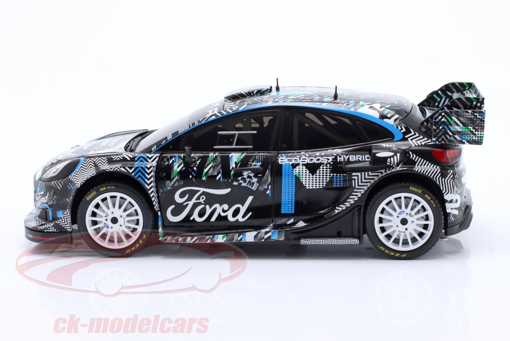 Solido 1:18 Ford Puma Rally1 Goodwood Festival of Speed 2021 black ...
