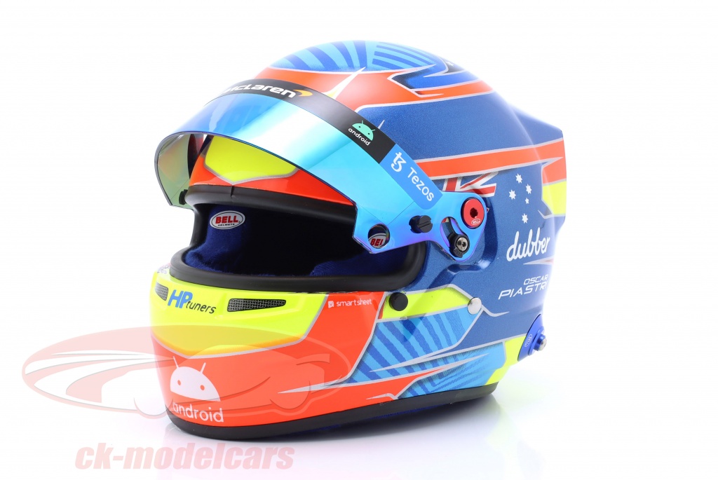 Bell 1:2 Oscar Piastri #81 McLaren F1 Team formule 1 2023 helm 4100228 ...