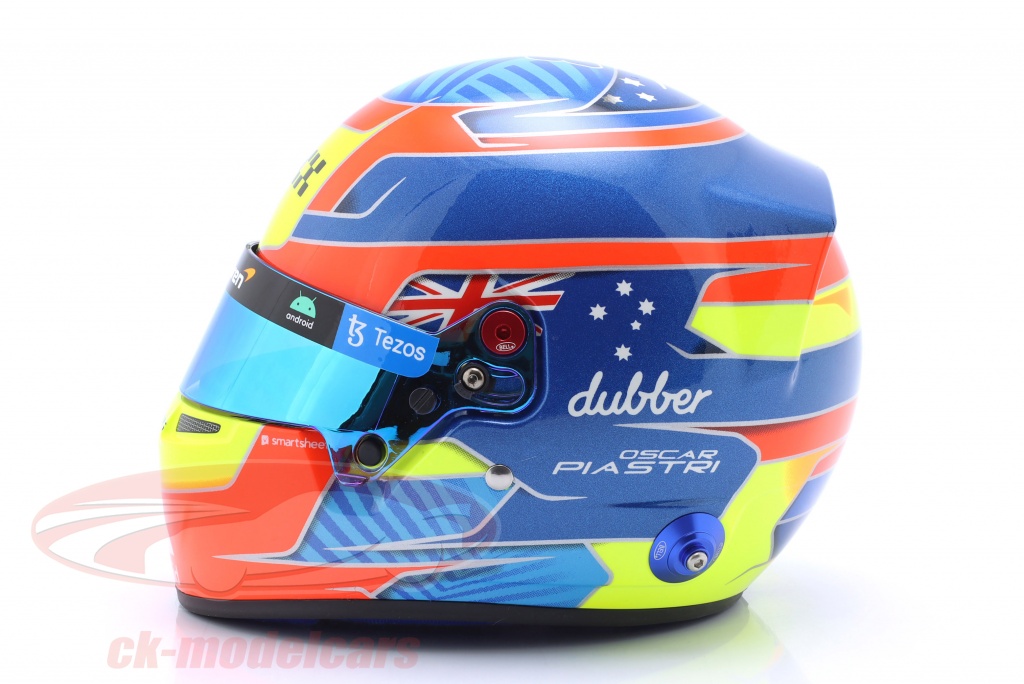Bell 1:2 Oscar Piastri #81 McLaren F1 Team formule 1 2023 helm 4100228 ...