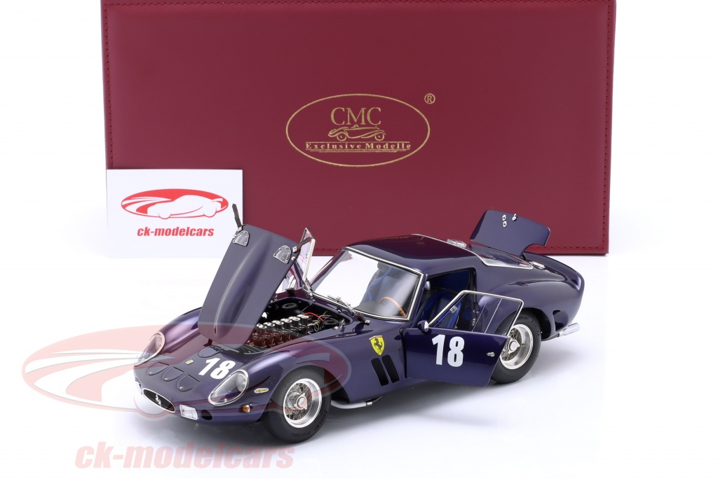 CMC 1:18 Ferrari 250 GTO #18 Monterey Historic Races Laguna Seca 2004 M ...