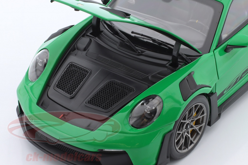 Norev 1:18 Porsche 911 (992) GT3 RS year 2022 python green WAP0212820RGT3 model car WAP0212820RGT3