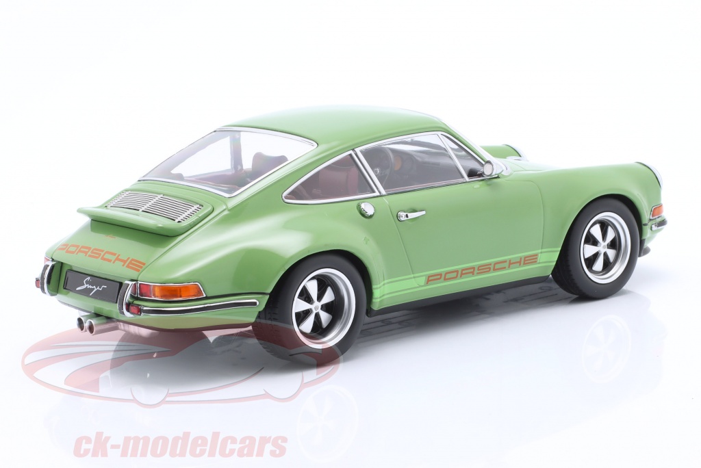 KK-Scale 1:18 Singer Coupe Porsche 911 Modification green KKDC180446 ...