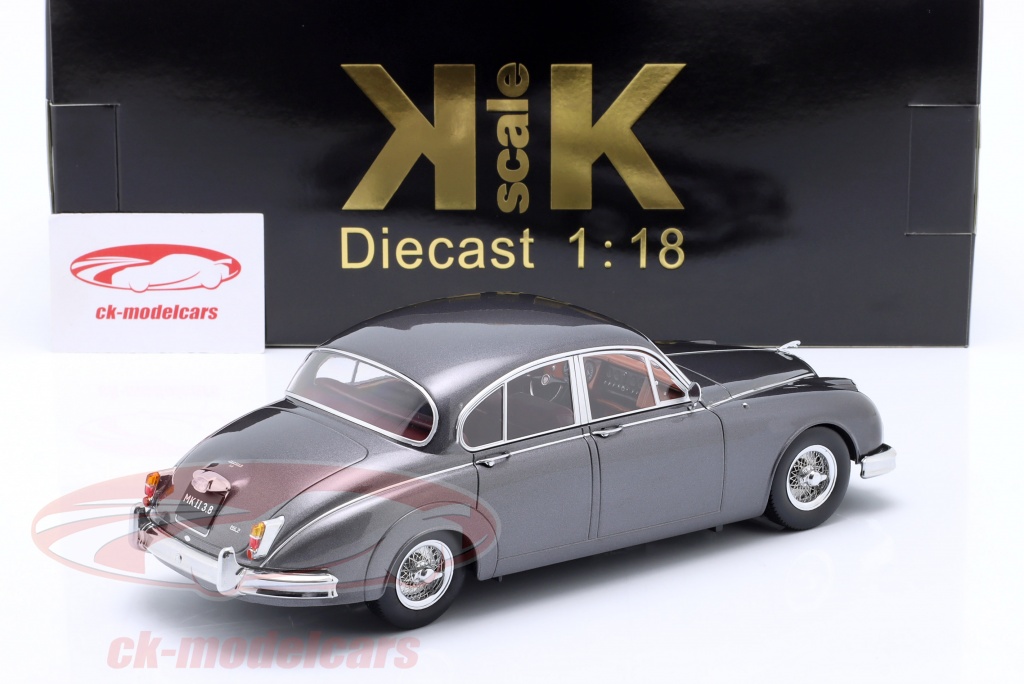 KK-Scale 1:18 Jaguar MK II 3.8 LHD 建设年份 1959 深灰色 金属的 KKDC181015 模型 汽车 ...