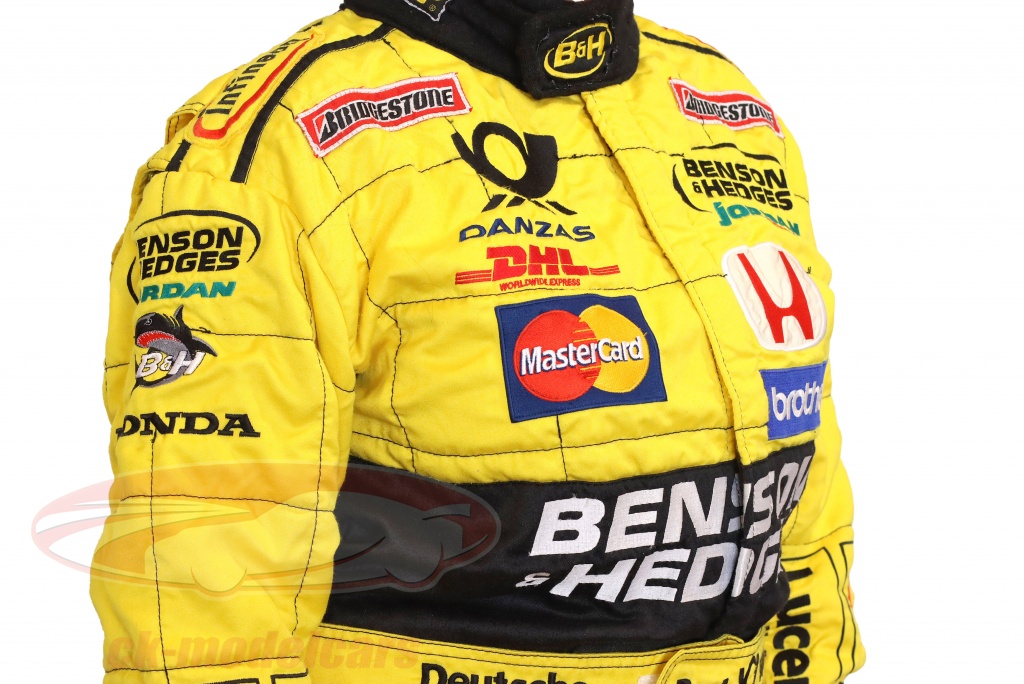 Original fórmula 1 Monos de carreras B&H Jordan Honda Team 2001 CK86092 ...