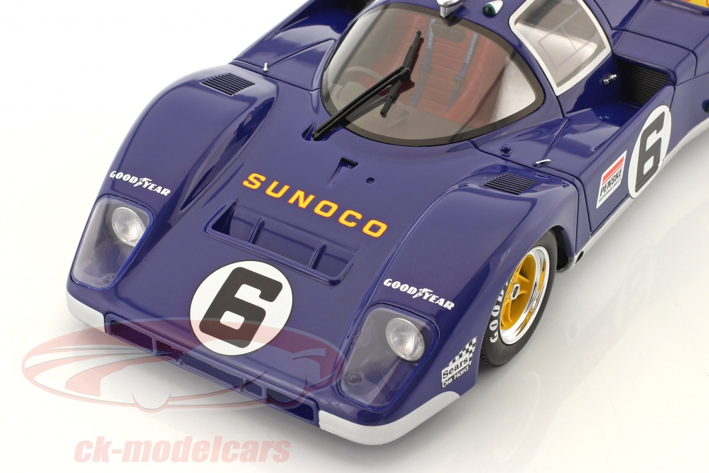 CMR 1:18 Ferrari 512M Sunoco #6 3er 24h Daytona 1971 Donohue, Hobbs ...