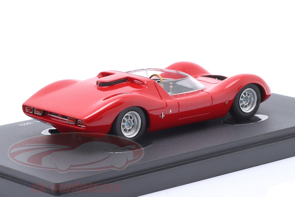 AutoCult 1:43 De Tomaso Competizione 2000 建設年 1965 赤 60103 モデル 車 60103