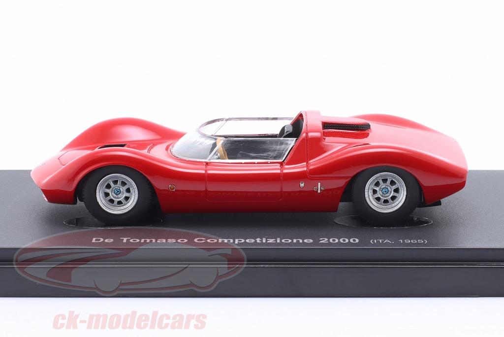 AutoCult 1:43 De Tomaso Competizione 2000 建設年 1965 赤 60103 モデル 車 60103