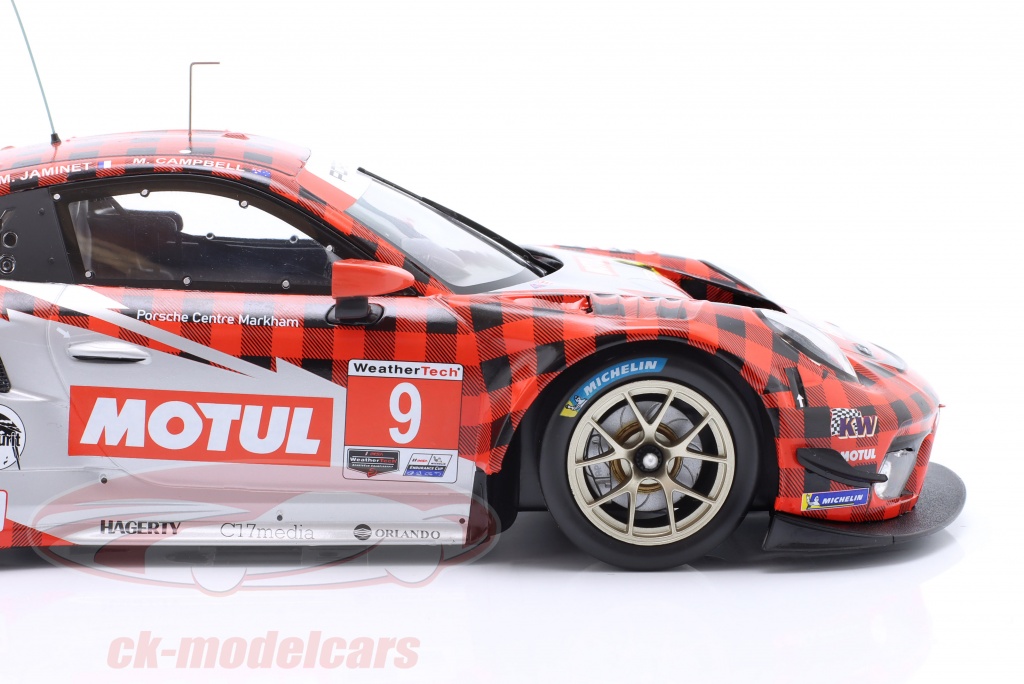 Ixo 1:18 Porsche 911 GT3 R #9 Sieger GTD-Pro 24h Daytona 2022 Pfaff ...