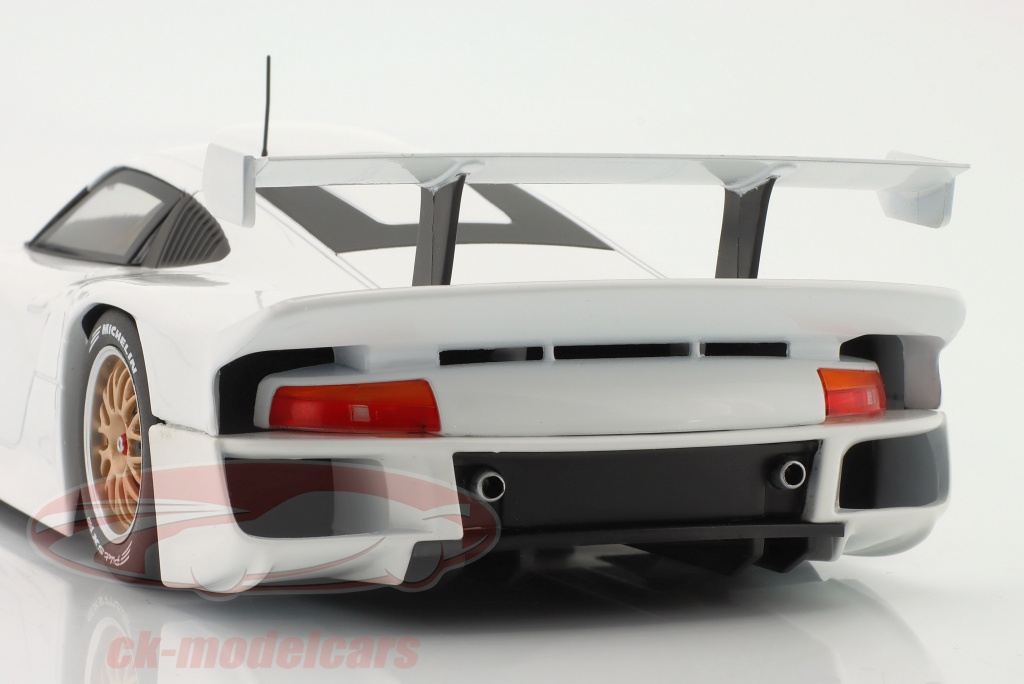 WERK83 1:18 Porsche 911 GT1 Plain Body Edition 1997 white W18012003 model car W18012003 ...