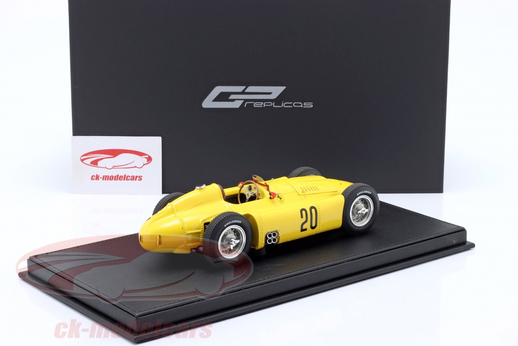 GP Replicas 1:18 Andre Pilette Ferrari D50 #20 第六名 比利时人 GP 公式 1 1956 ...