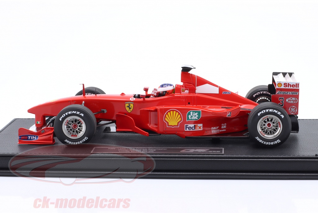 GP Replicas 1:18 M. Schumacher Ferrari F399 #3 Winner Monaco GP Formula ...