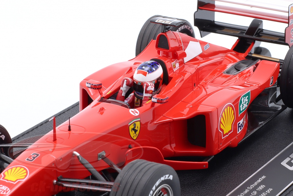 GP Replicas 1:18 M. Schumacher Ferrari F399 #3 Winner Monaco GP Formula ...