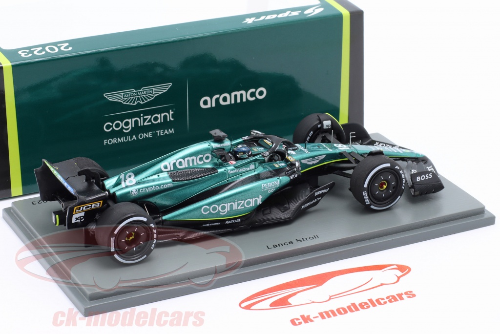 Spark 1:43 Lance Stroll Aston Martin AMR23 #18 6位 バーレーン GP 式 1 2023 S8576 モデル 車 S8576 9580006985767