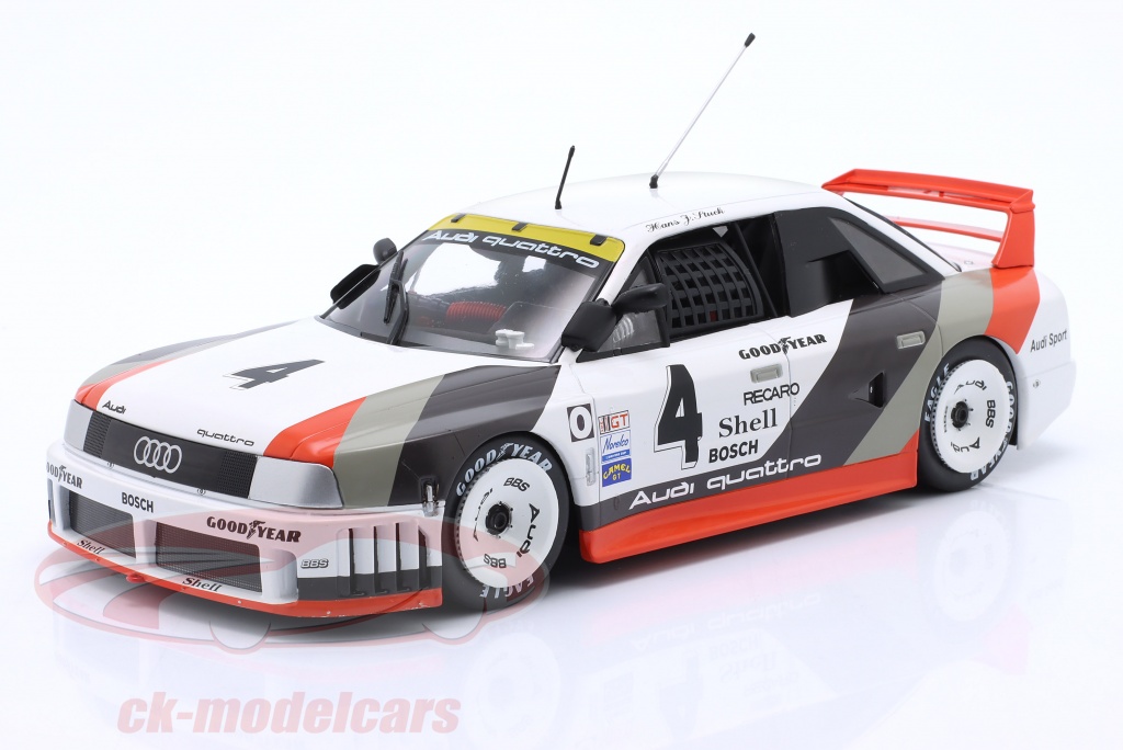 WERK83 1:18 Audi 90 IMSA GTO #4 2nd Place Portland IMSA 1989 H.J. Stuck W1806003 model car ...