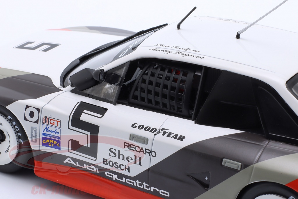 WERK83 1:18 Audi 90 IMSA GTO #5 500km Road America IMSA 1989 Haywood ...