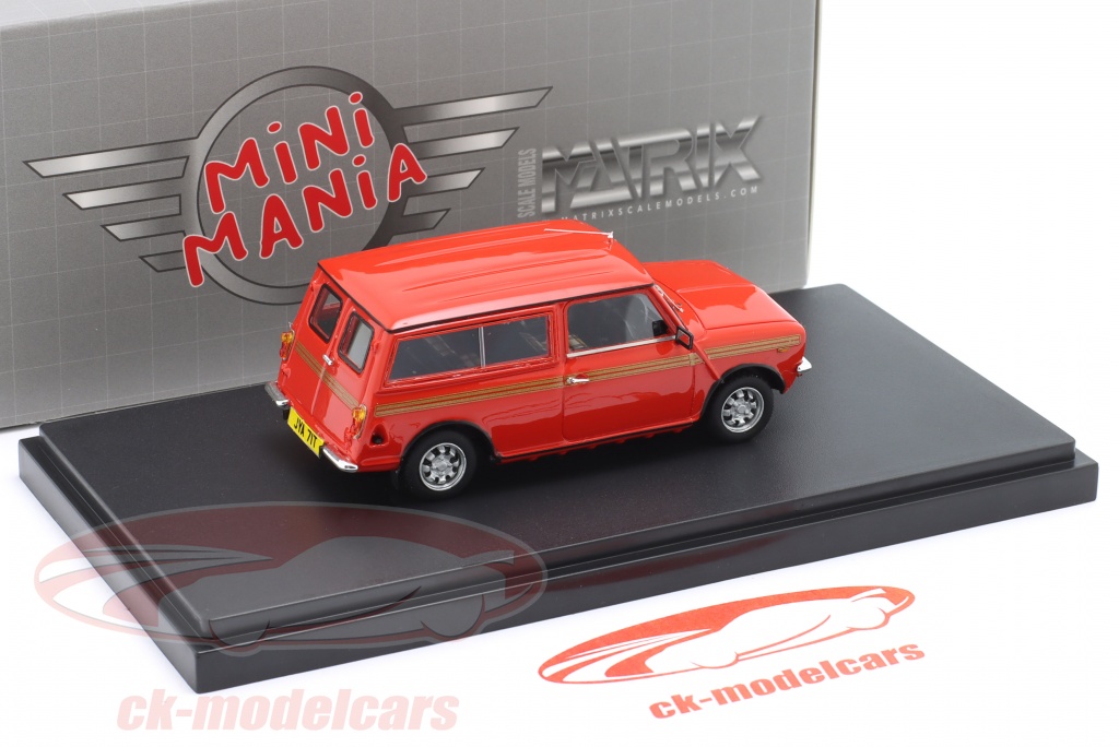 Matrix 1:43 Mini Clubman Estate Baujahr 1969-1980 rot MXMM430171 ...