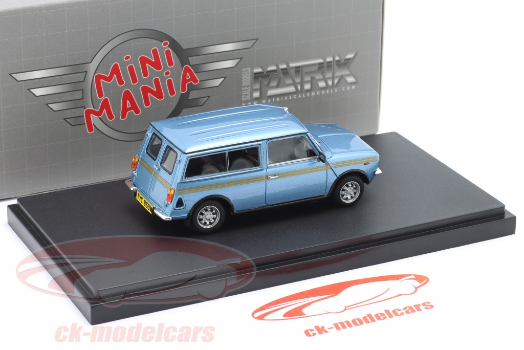 Matrix 1:43 Mini Clubman Estate Baujahr 1969-1980 blau metallic ...