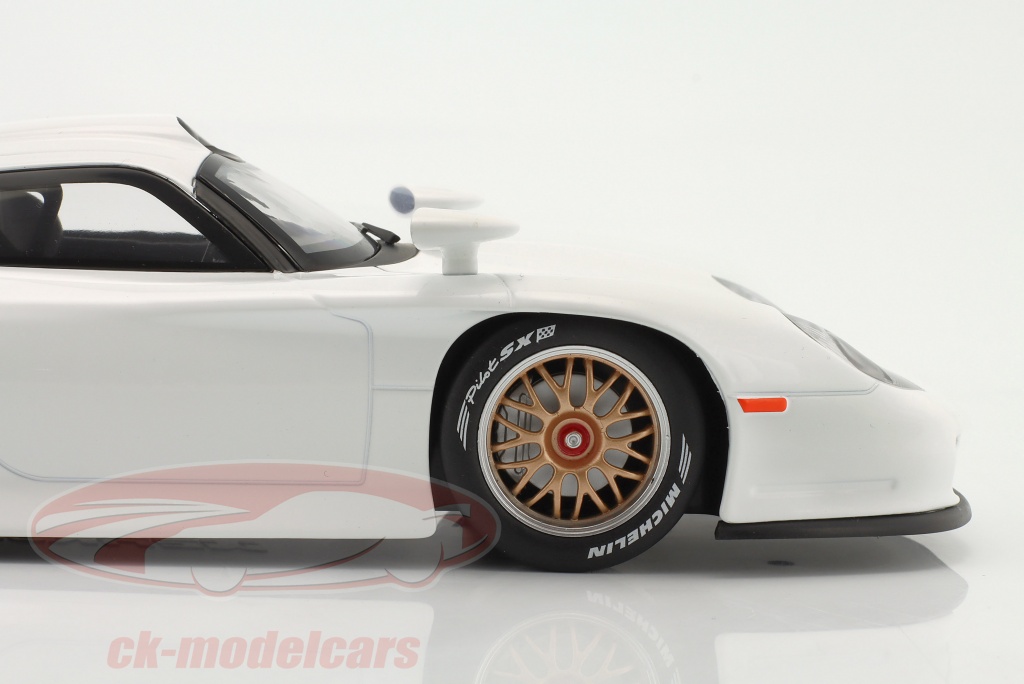 WERK83 1:18 Porsche 911 GT1 Plain Body Edition 1997 white W18012003 model car W18012003 ...