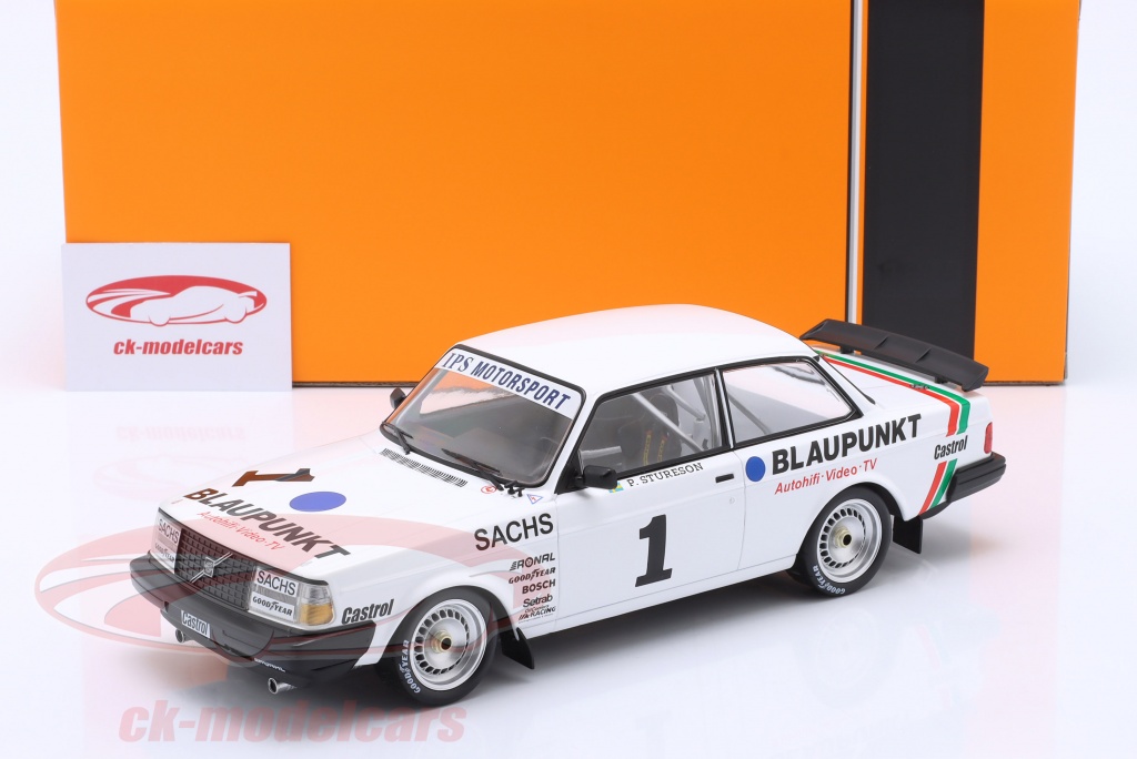 Ixo 1:18 Volvo 240 Turbo #1 3rd Zolder DTM Champion 1985 Per Stureson ...