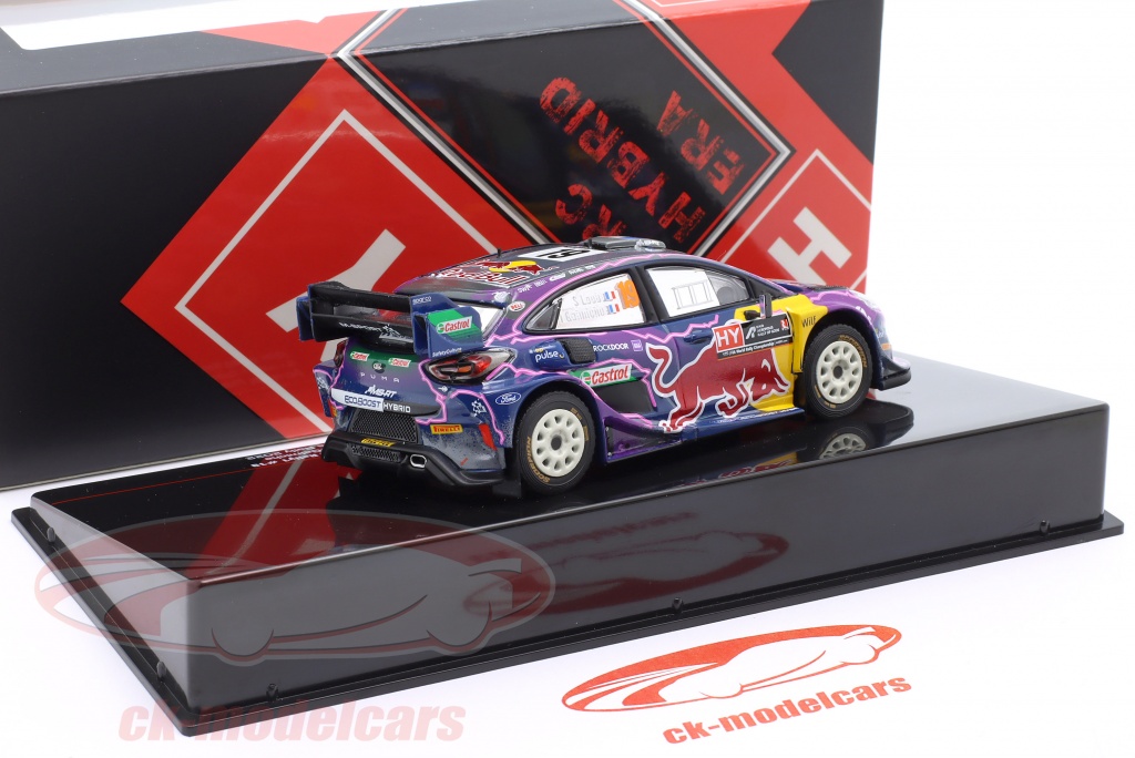 Ixo 1:43 Ford Puma Rally1 #19 rally acropoli 2022 Loeb, Galmiche RAM871 ...