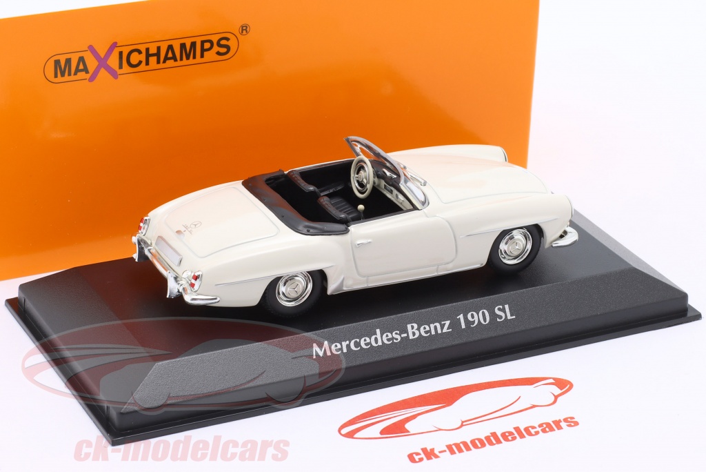 Minichamps 1:43 Mercedes-Benz 190 SL (W121) Año de construcción 1955 ...