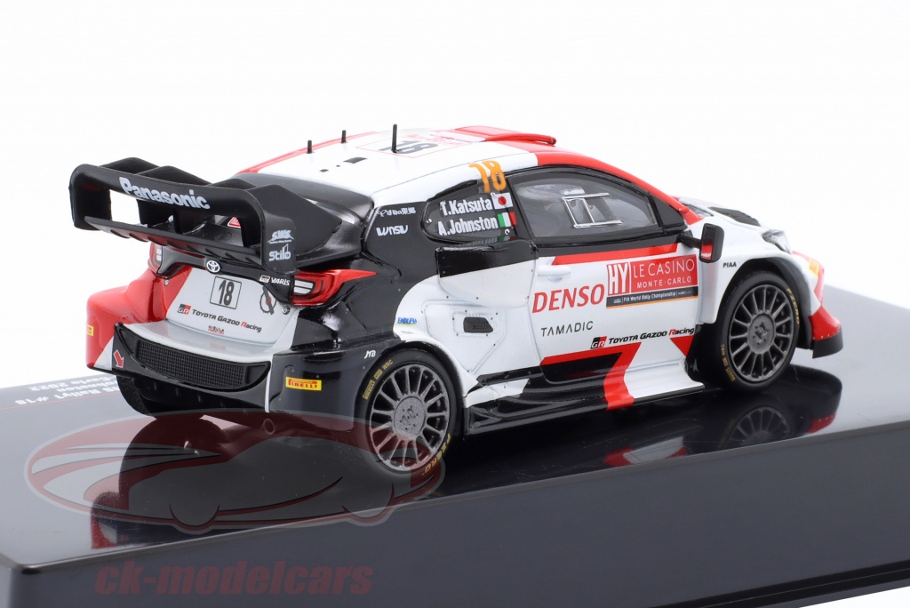 Ixo 1:43 Toyota GR Yaris Rally1 #18 rally Monte Carlo 2022 Katsuta ...
