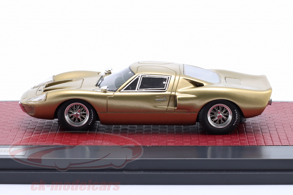Matrix 1:43 Ford GT40 MK III year 1967 gold metallic MX40603-053 model ...