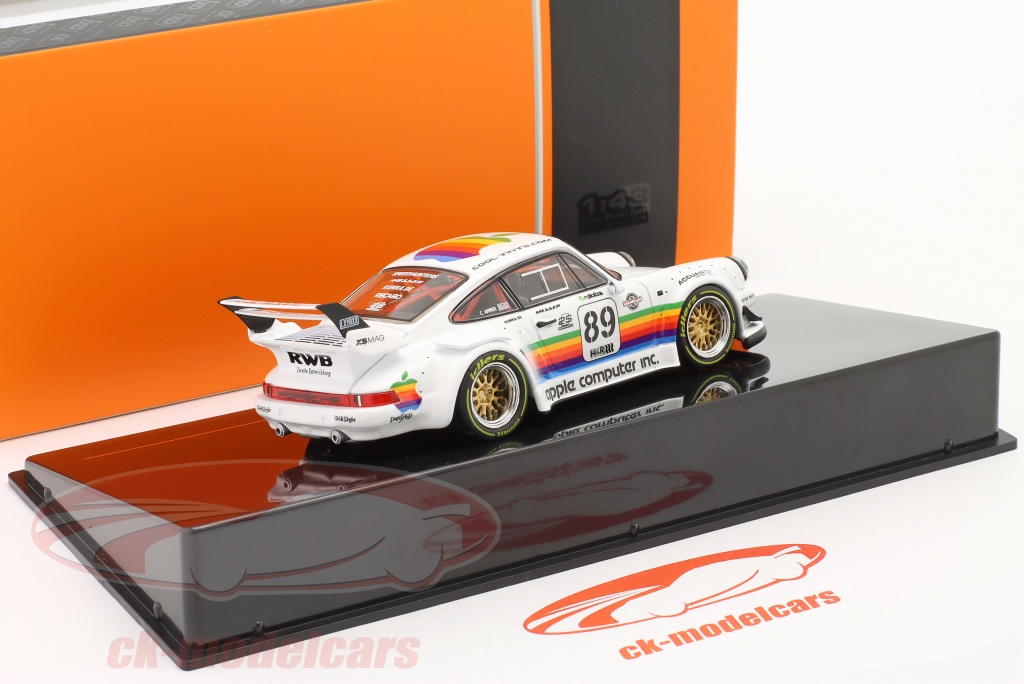 Ixo 1:43 Porsche 911 (930) RWB Apple #89 white / 2nd choice CK85267 (2. Wahl) model car CK85267 ...