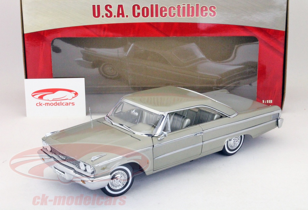 Sun Star Models 1:18 Ford Galaxie 500 1963 with hardtop champagner 1461 ...